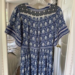 Spell | Dresses | Spell Oracle Maxi Dress In Blue Indigo | Poshmark